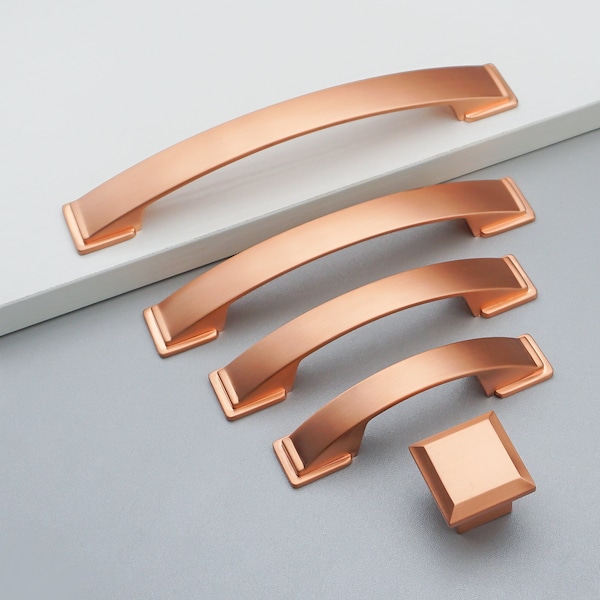 Copper Drawer Pull - Etsy