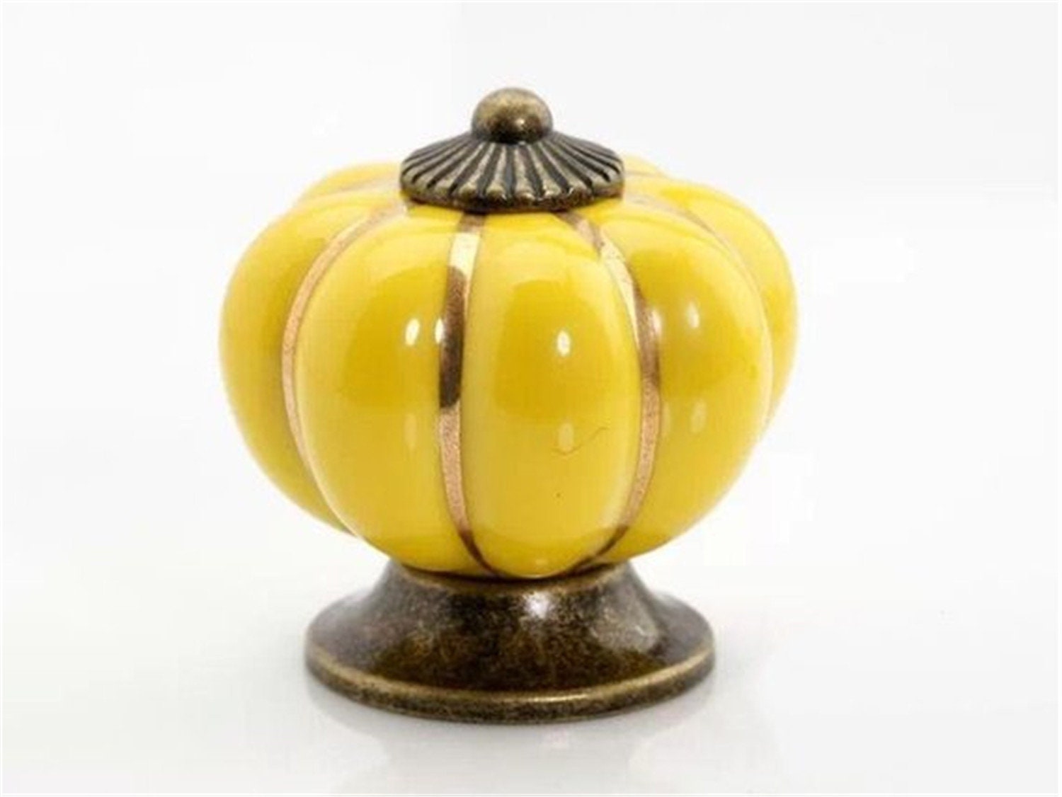 Ceramic Pumpkin Knobs Dresser Knobs Drawer Knob Pulls Handles - Etsy