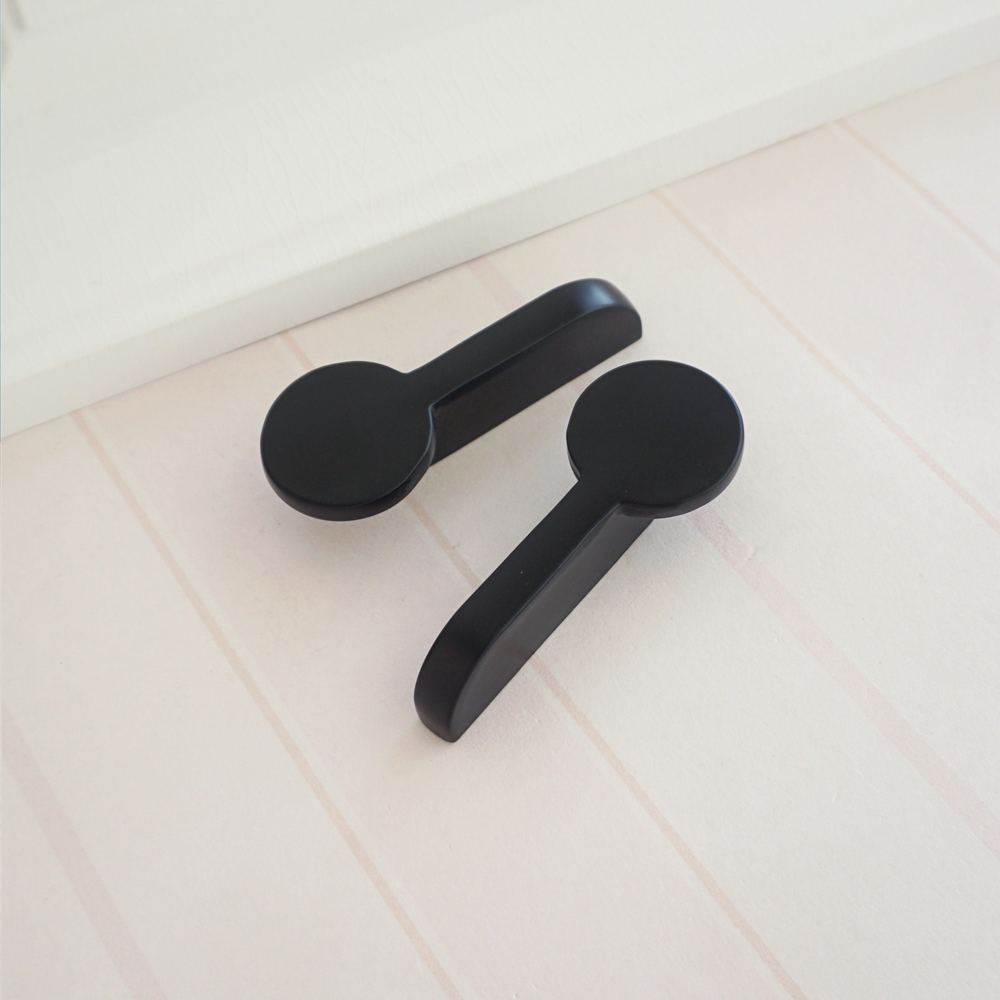 1.25 Gun Black Drawer Pulls Handles Knobs Black Dresser | Etsy