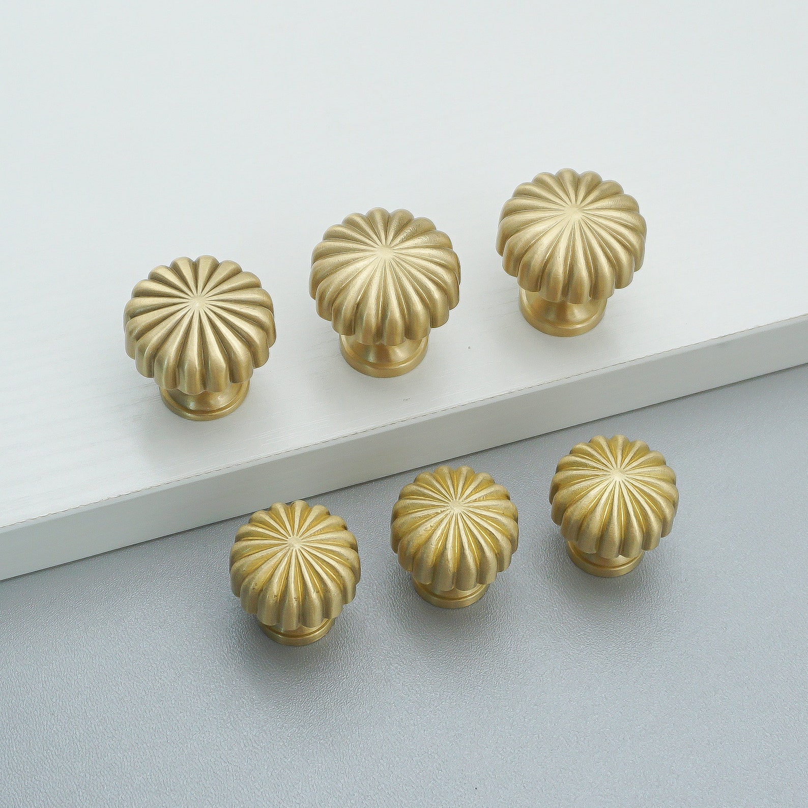 Solid Brass Drawer Knobs Pulls Dresser Knobs Kitchen Cabinet - Etsy