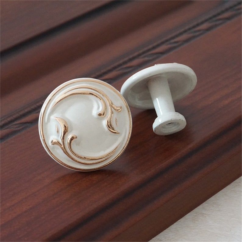 Shabby Chic Drawer Knobs Pulls Handles Dresser Pull Knob Bail - Etsy