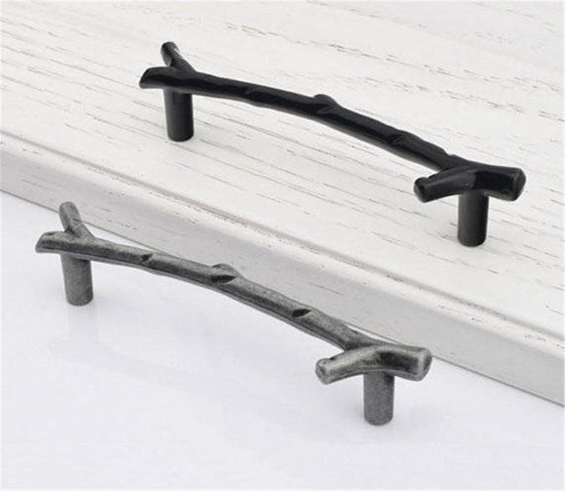 3 Branches Drawer Pulls Dresser Drawer Knobs Pulls - Etsy