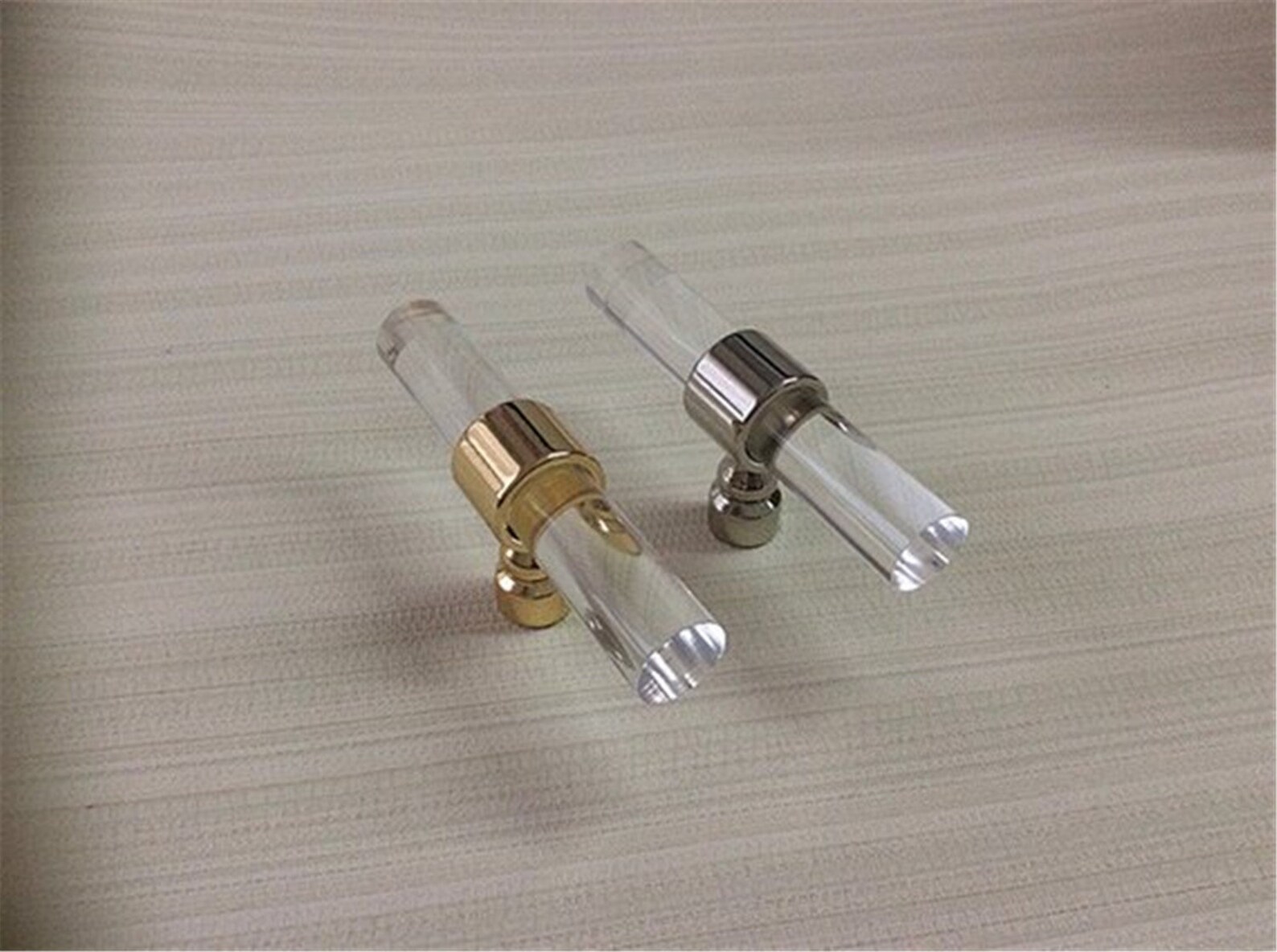 Acrylic Knobs Organic Glass Door Knobs Modern Simple Drawer Knobs ...