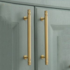 3.78" 5"7.55‘10'’chrome Gold Brass Drawer Pulls Knobs Dresser Knobs Kitchen Handle Knob Cabinet ...