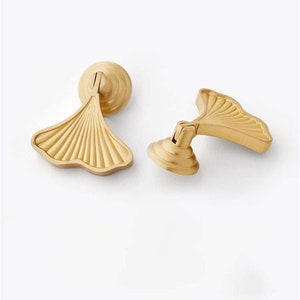 Ginkgo Cabinet Knobs Drawer Knobs Pulls Handles Kitchen Handles Dresser Knobs Kitchen Cupboard ...