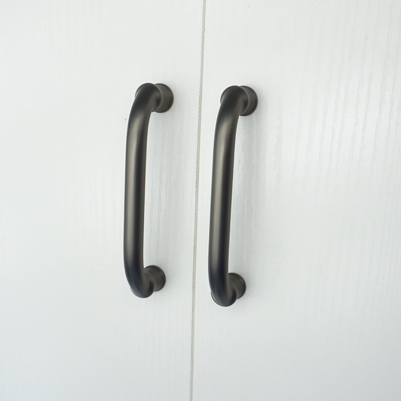 3.78'' 5'' Dark Gray Drawer Pulls Handles - Etsy