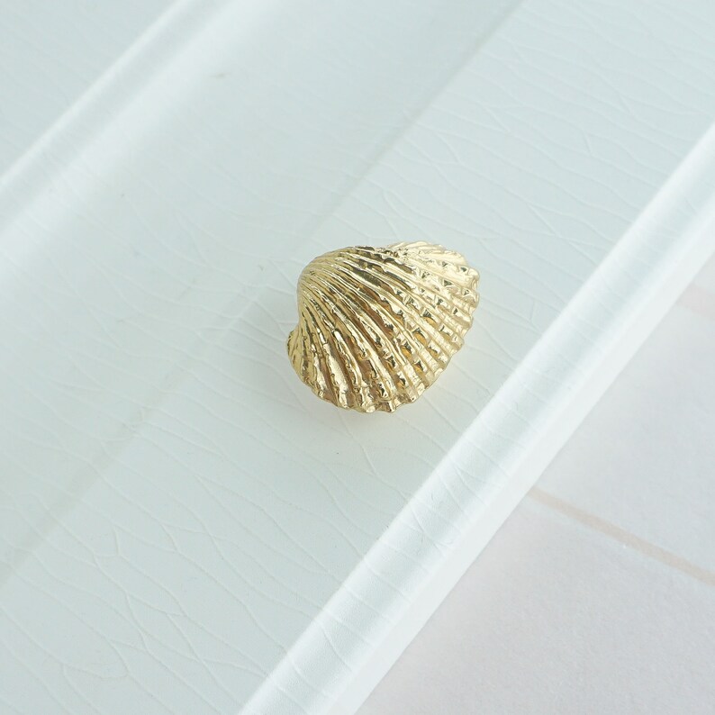 Exquisite Shell Knobs Brass Drawer Knobs Pulls Dresser Knobs - Etsy