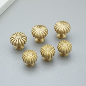 Solid Brass Drawer Knobs Pulls Dresser Knobs Kitchen Cabinet | Etsy