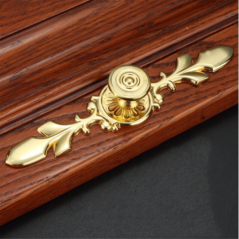 Vintage Dresser Backplate Pull Handles Drawer Knobs Pulls | Etsy