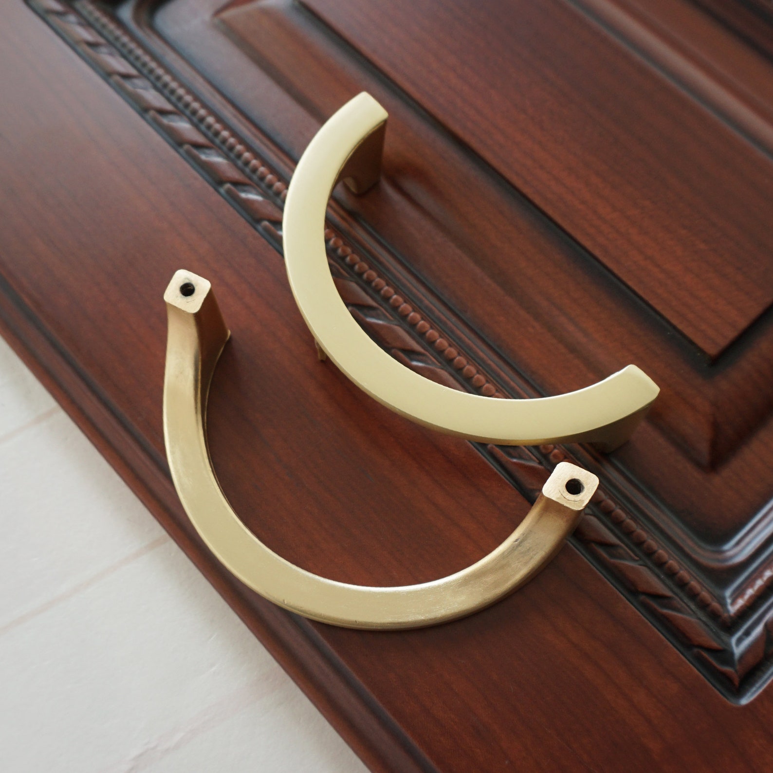 3 3/4 Semicircle Cabinet Handles Pulls Drawer Pulls - Etsy