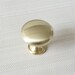 3 Brushed Gold Cup Pull Drawer Pulls Handle Dresser - Etsy