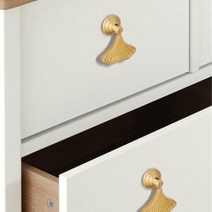 Ginkgo Cabinet Knobs Drawer Knobs Pulls Handles Kitchen Handles Dresser Knobs Kitchen Cupboard ...