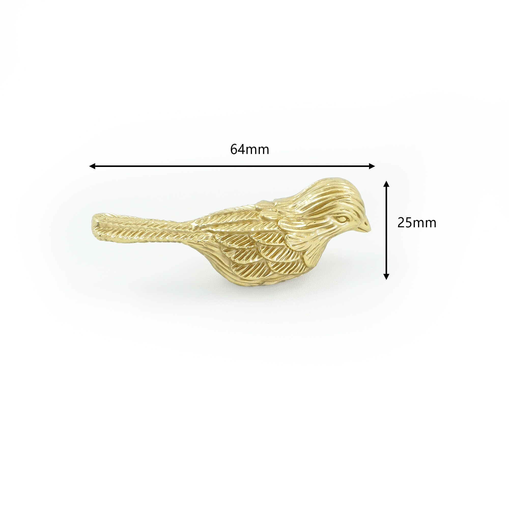 Solid Brass Drawer Knobs Pulls Bird Dresser Knobs Kitchen - Etsy UK