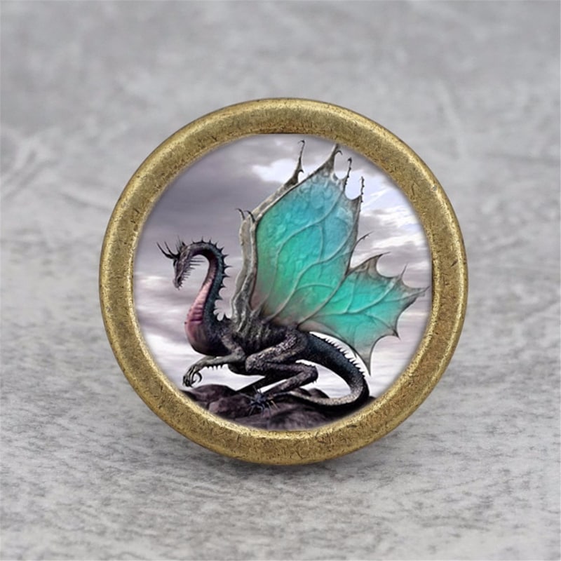 Dragon Knob - Etsy