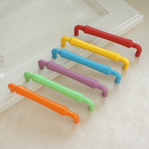 3.78''colorful Kids Drawer Pulls Handles Dresser Pull - Etsy