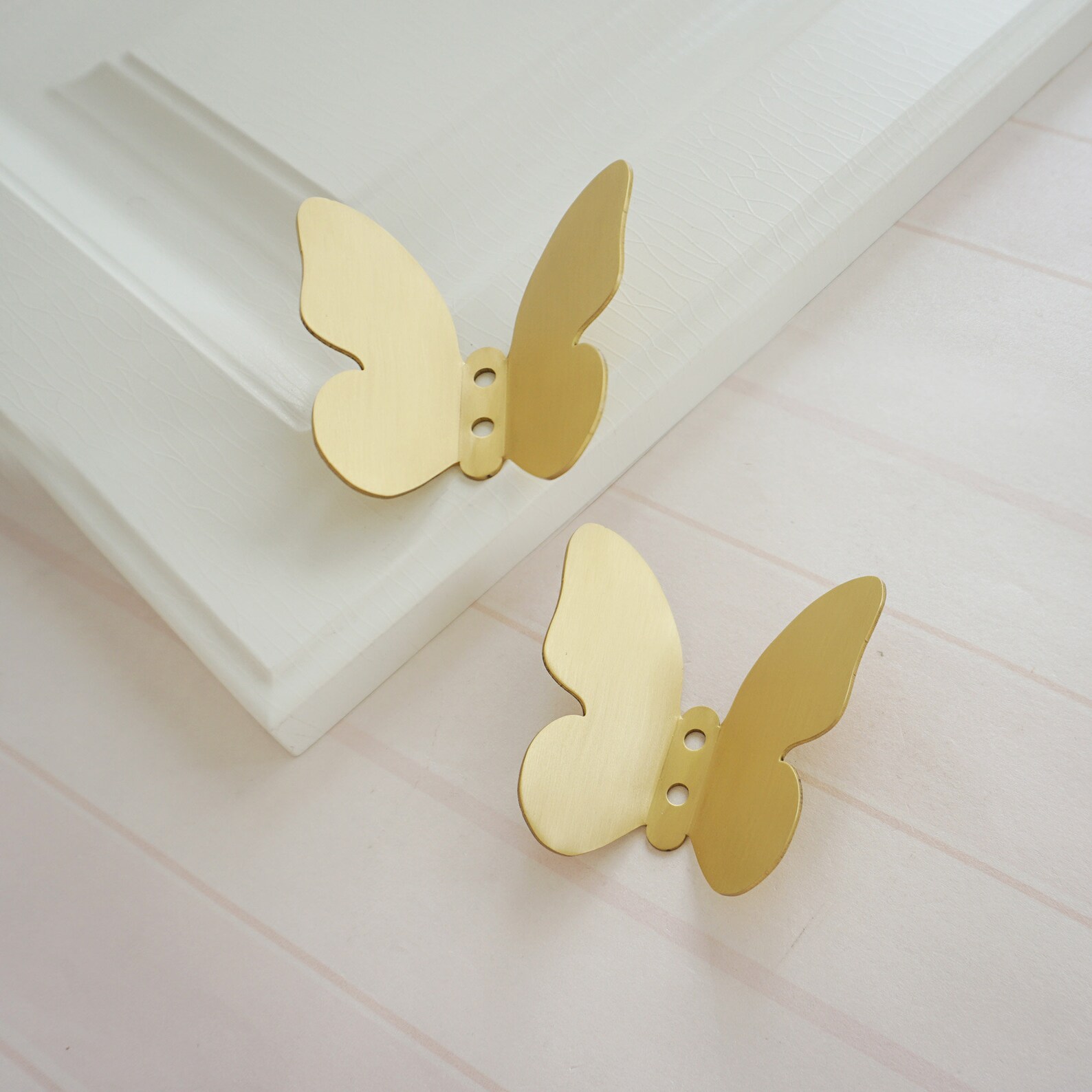 Brass Knobs Butterfly Cabinet Knobs Handles Closet Handles - Etsy
