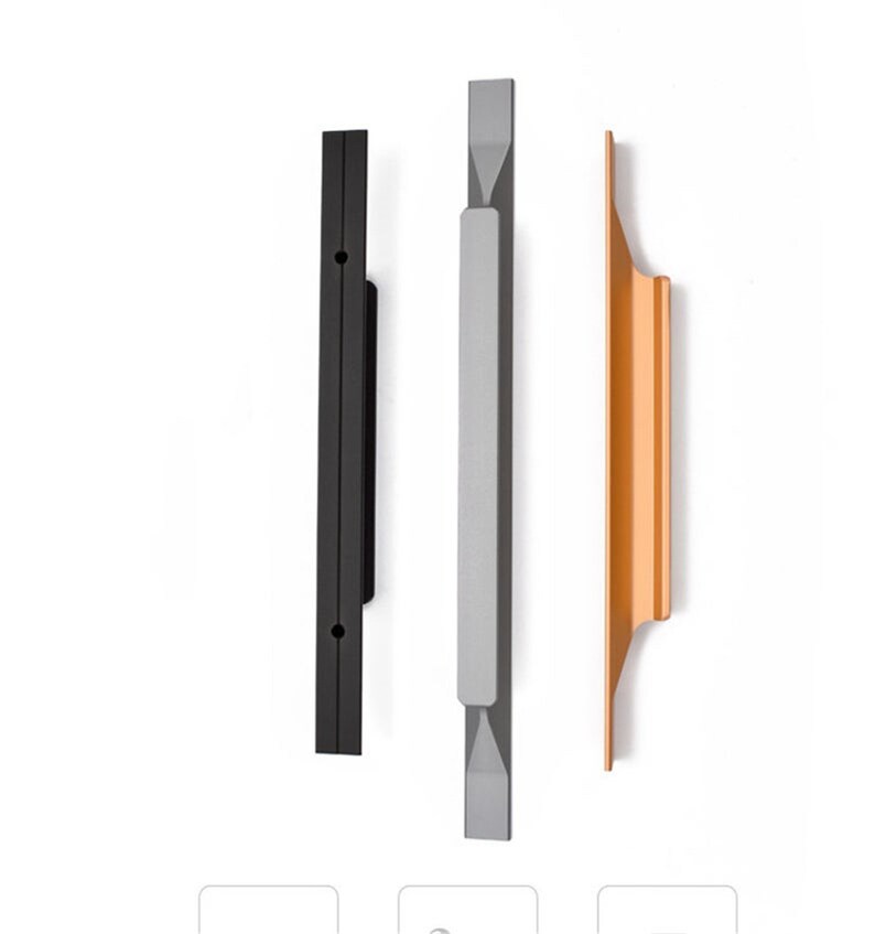 Special Texture T Pulls Gold Drawer Pulls Knobs Black Kitchen - Etsy