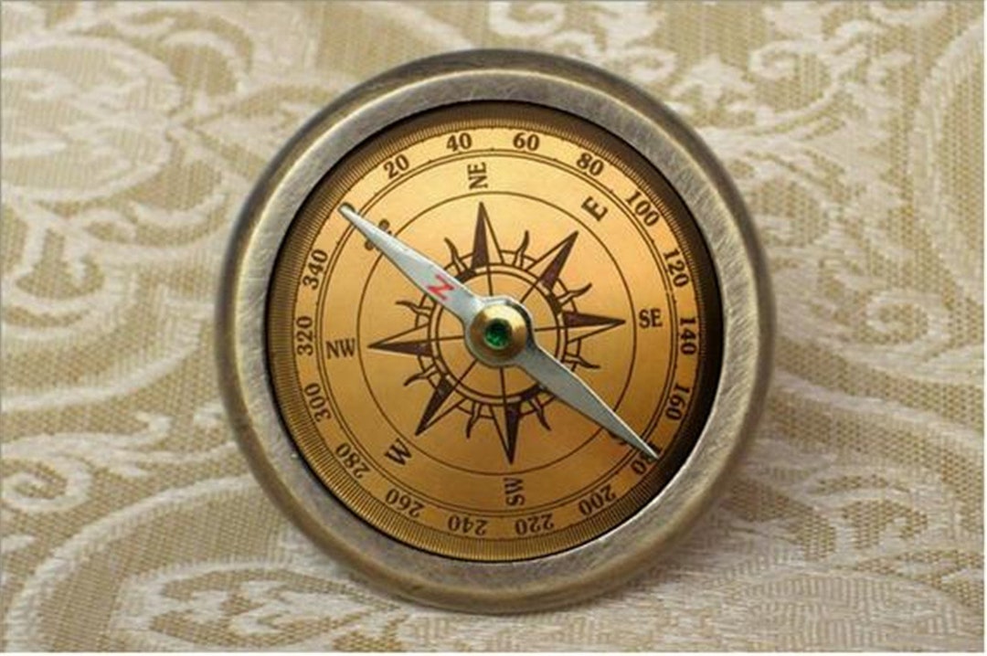 Compass - Drawer Knobs Antique Bronze / Crystal Dresser Knob Drawer ...
