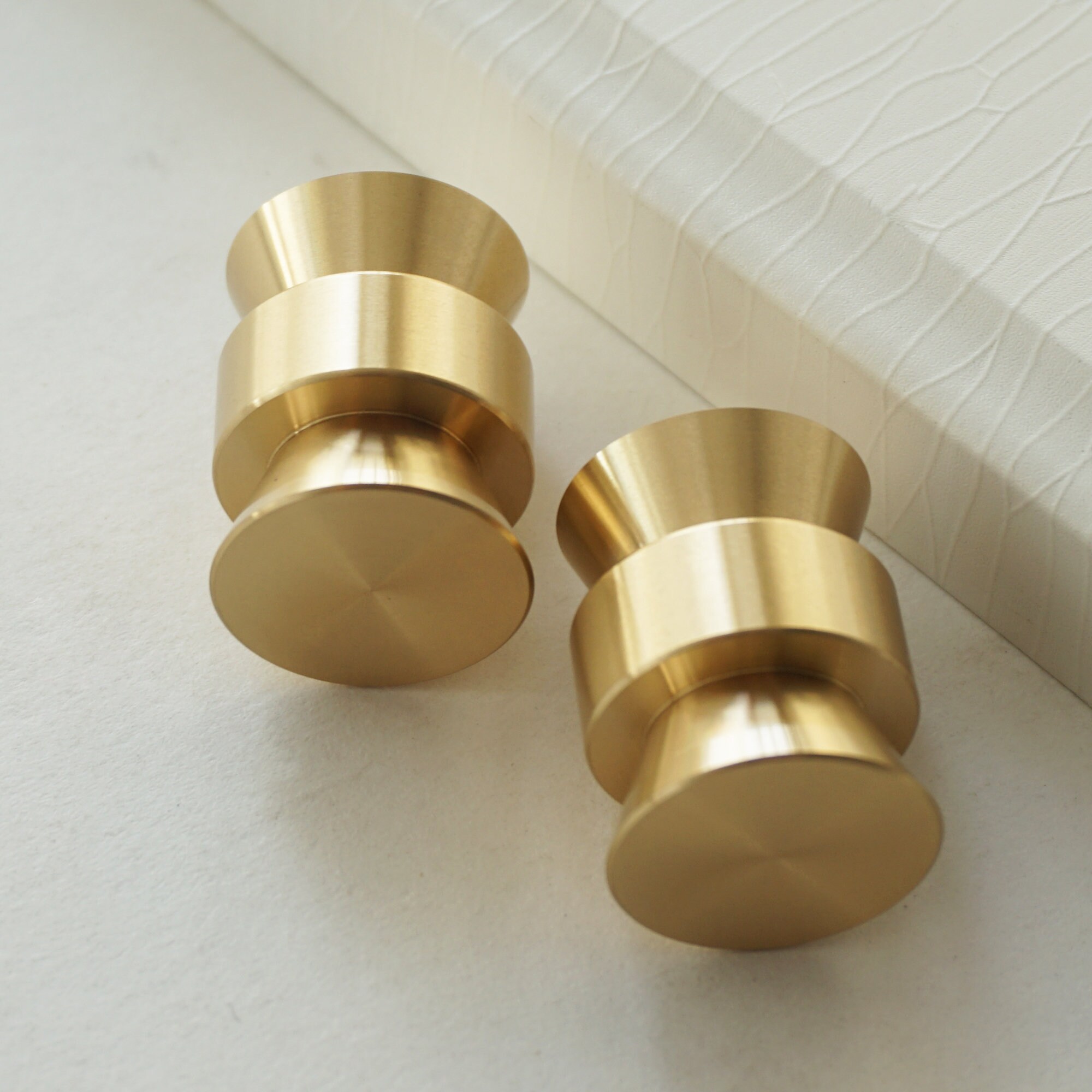 Gold Kitchen Cabinet Pulls Drawer Knob Pull Handles Pure | Etsy