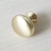 3 Brushed Gold Cup Pull Drawer Pulls Handle Dresser - Etsy
