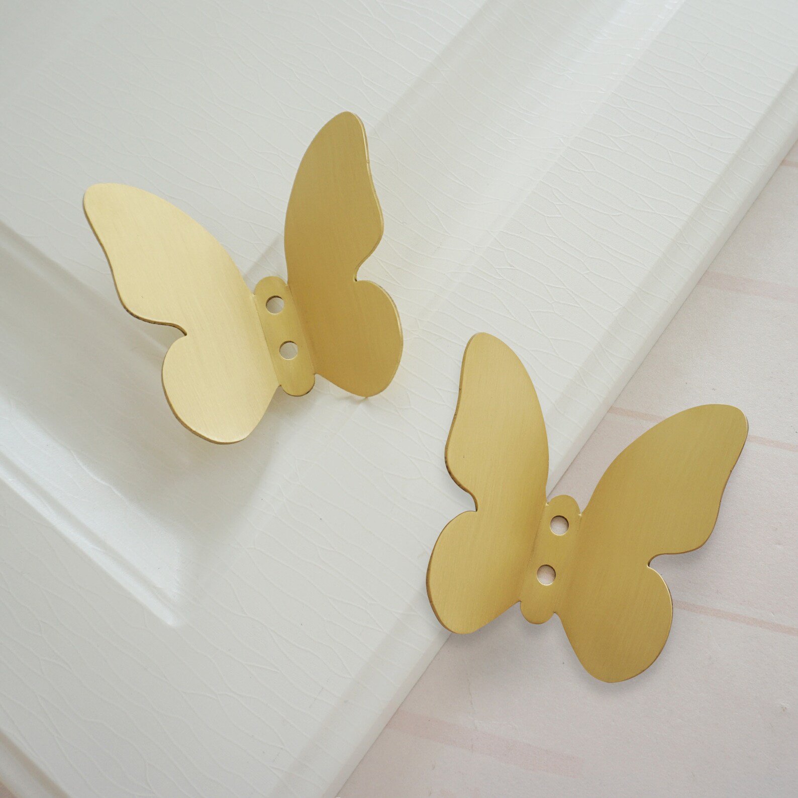 Brass Knobs Butterfly Cabinet Knobs Handles Closet Handles - Etsy