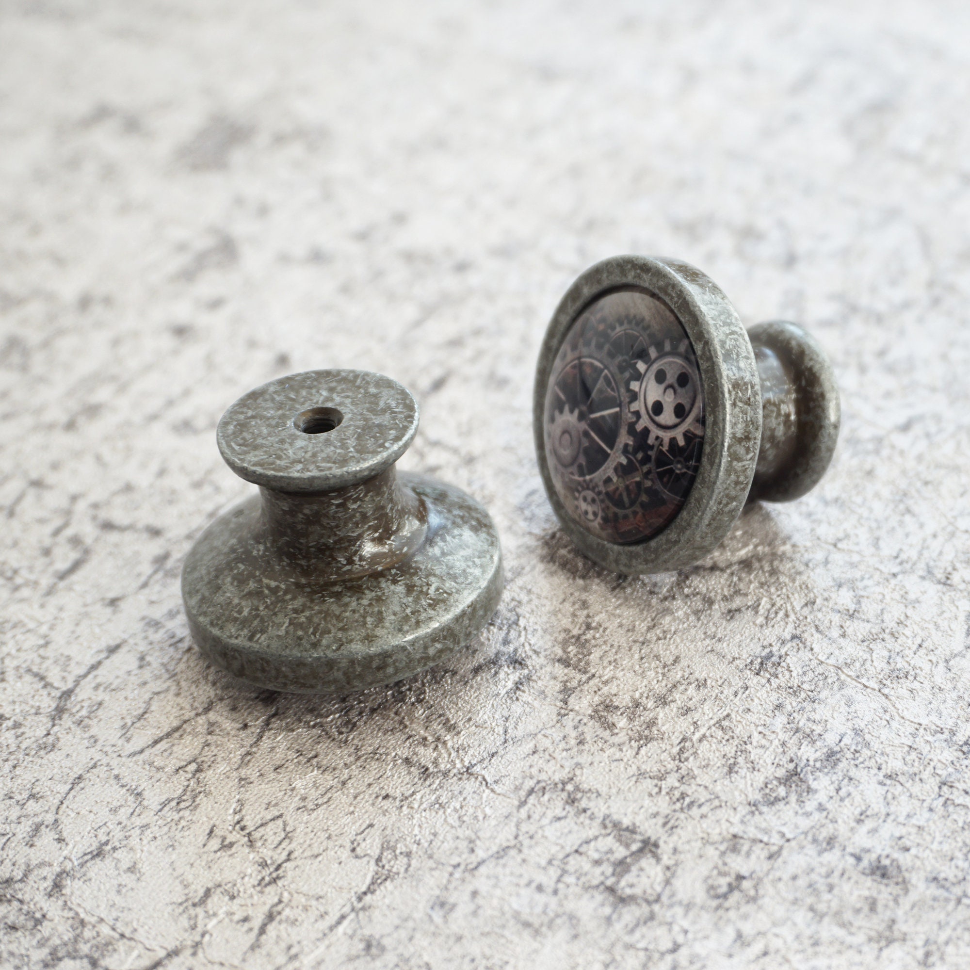 Steampunk Gear Vintage Cabinet Handles Knob Drawer Knobs - Etsy
