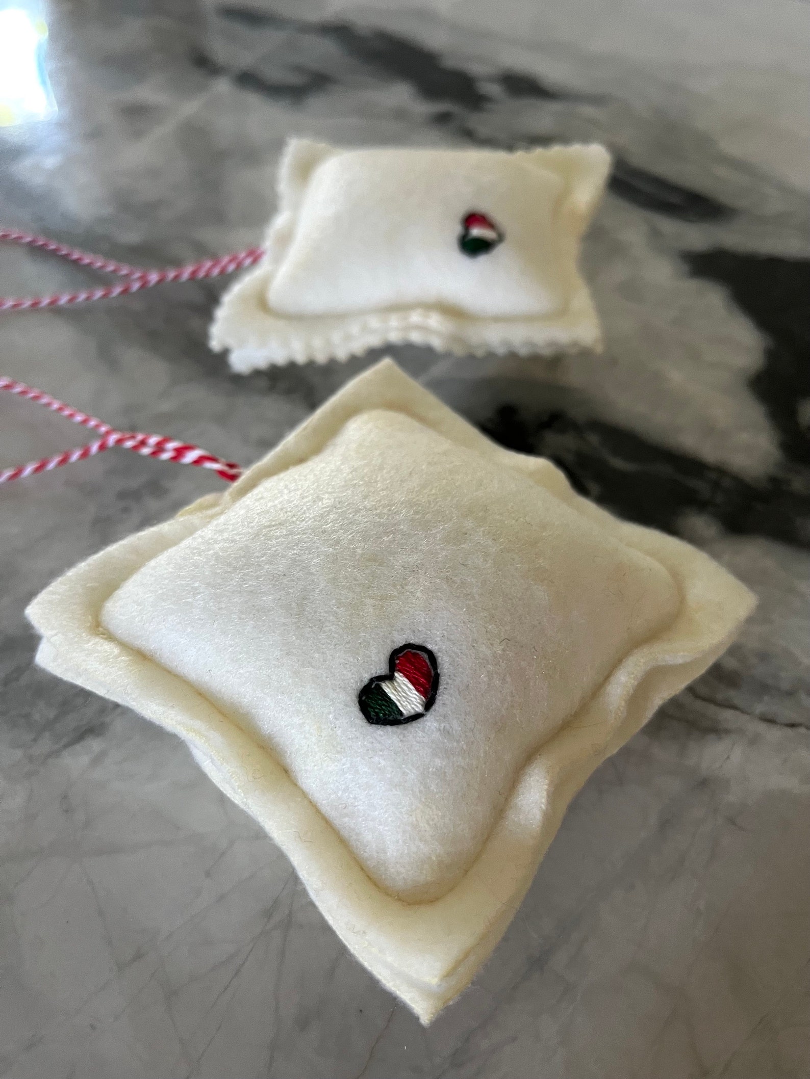 Ravioli Plush - Hand-sewn Fleece Pasta Decor - Etsy