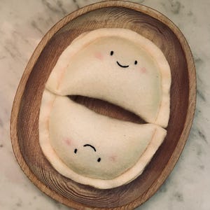 Pierogi Plush: Pocket-sized Emotional Support Pierogi - Etsy