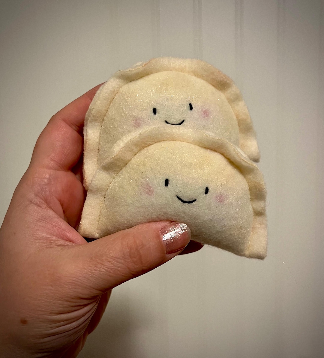 Pierogi Plush: Pocket-sized Emotional Support Pierogi - Etsy