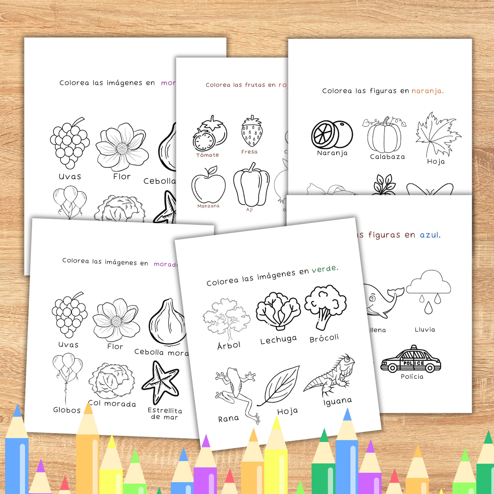 Spanish Preschool Worksheets, Christian Spanish Preschool Worksheets ...