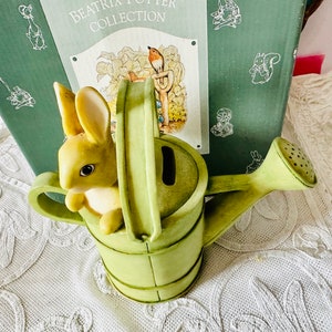 Beatrix Potter Peter Rabbit Green Watering Can Money Box - Etsy