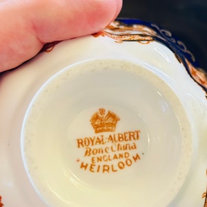 Royal Albert 'heirloom' Trio. Avon Shaped Cup Very Rare - Etsy
