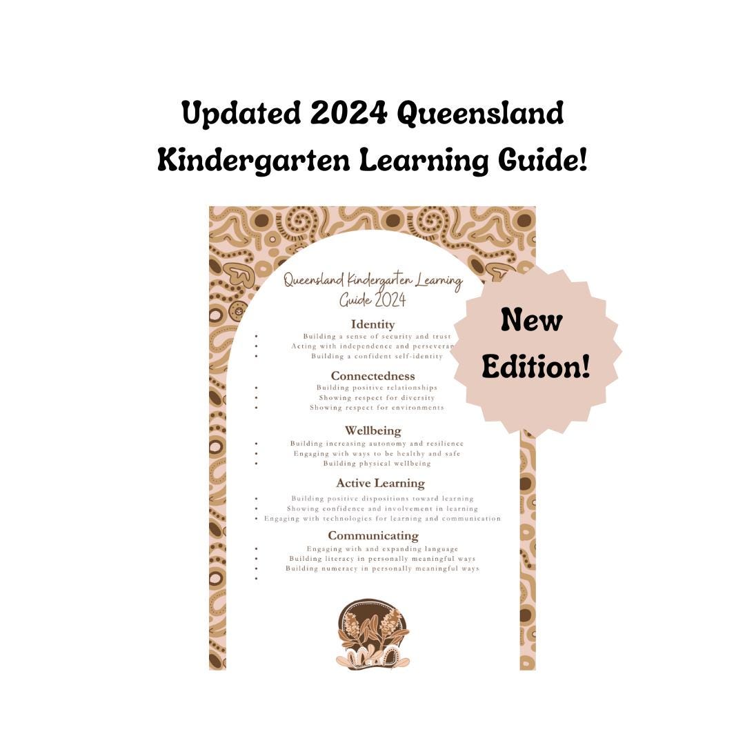 Queensland Kindergarten Learning Guide 2024 QKLG Digital Download ...