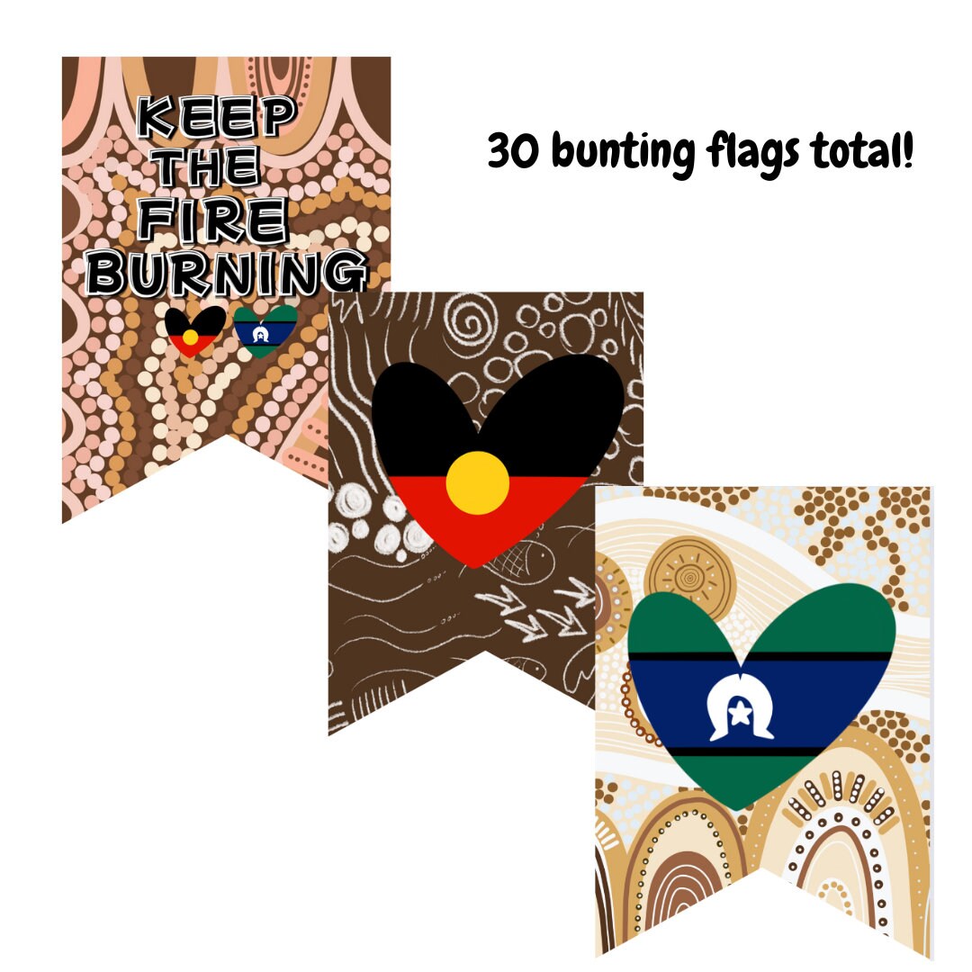 NAIDOC Week Indigenous Bunting Classroom Preschool Daycare Decoration ...