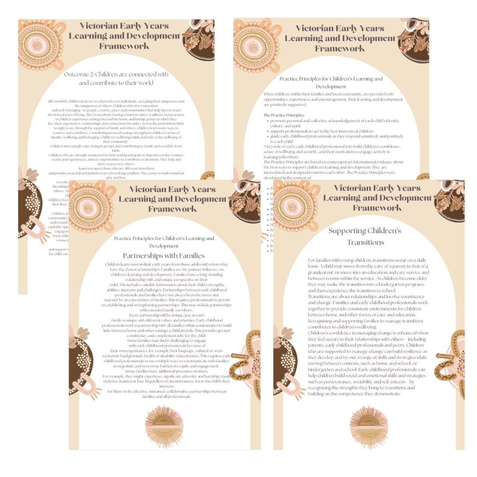 Victorian Early Years Learning and Development Framework VEYLDF Digital ...