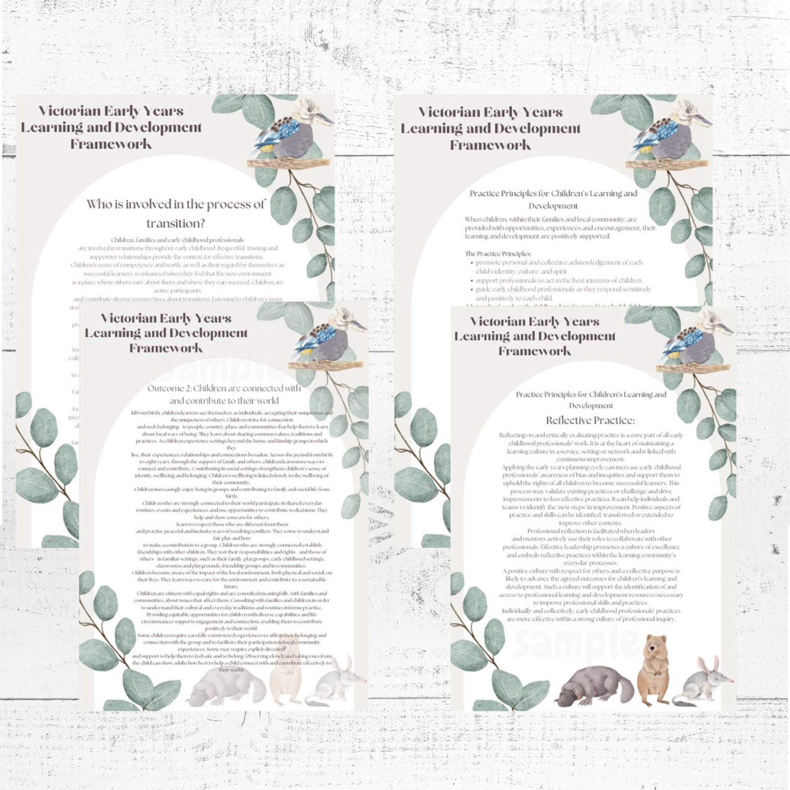 Victorian Early Years Learning and Development Framework VEYLDF Digital ...