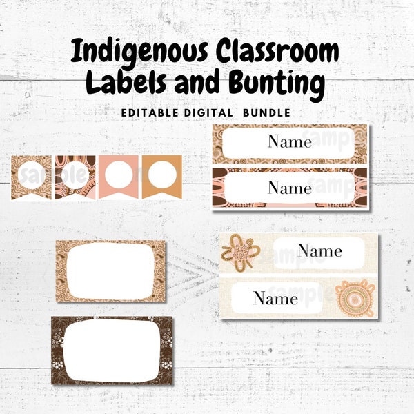 Name Tags Aboriginal - Etsy Australia