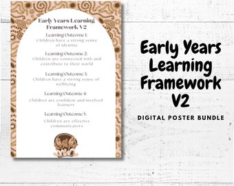 Early Years Learning Framework V2 EYLF Version 2 Digital Download ...