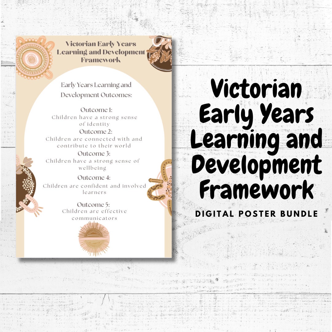 Victorian Early Years Learning and Development Framework - Etsy