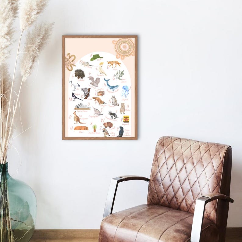 Classroom Alphabet Literacy Posters Digital Download Indigenous ...