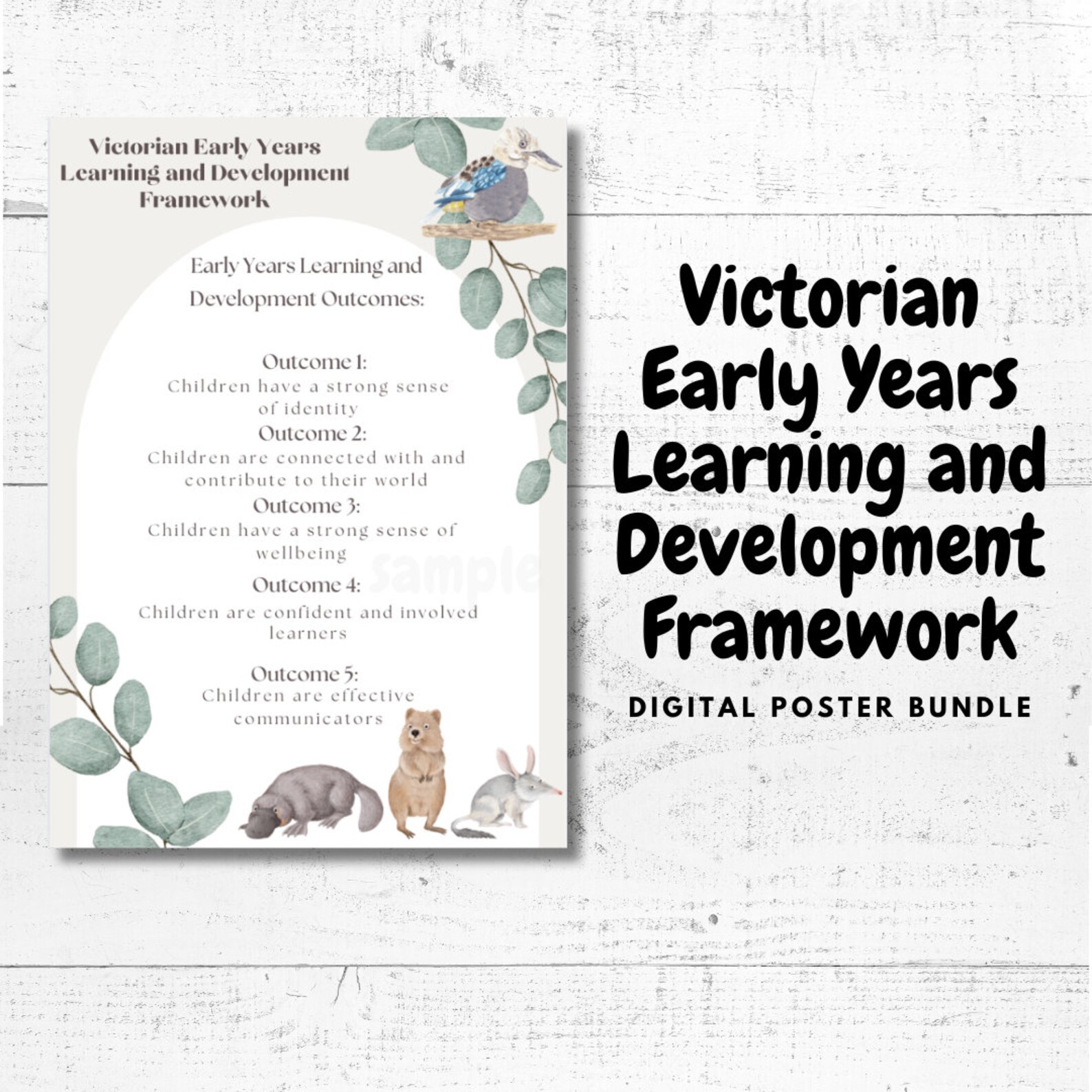 Victorian Early Years Learning and Development Framework VEYLDF Digital ...