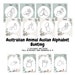 Auslan Bunting and Posters Australian Animals Alphabet and Numbers ...