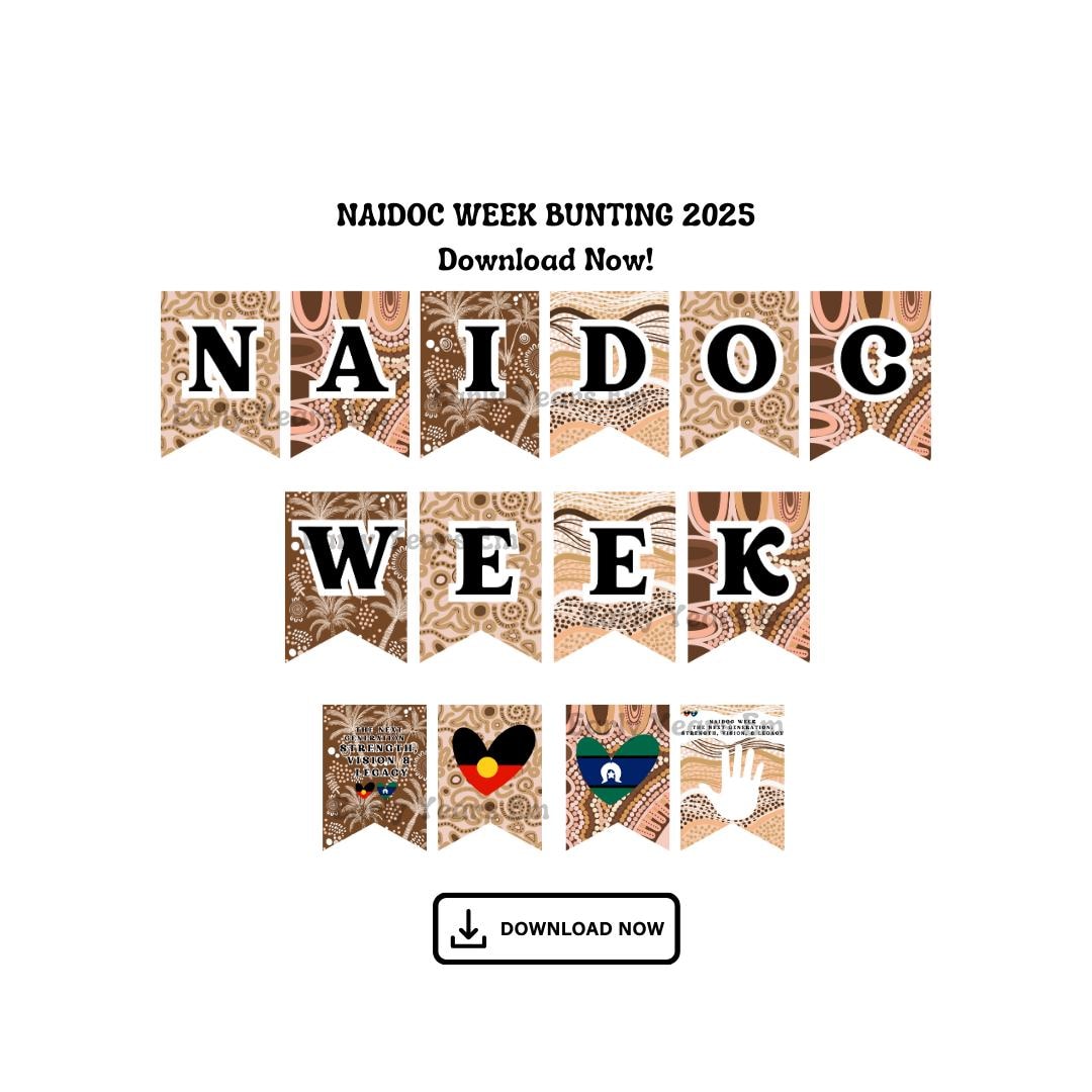 NAIDOC Week Indigenous Warm Bunting Classroom Preschool Daycare ...