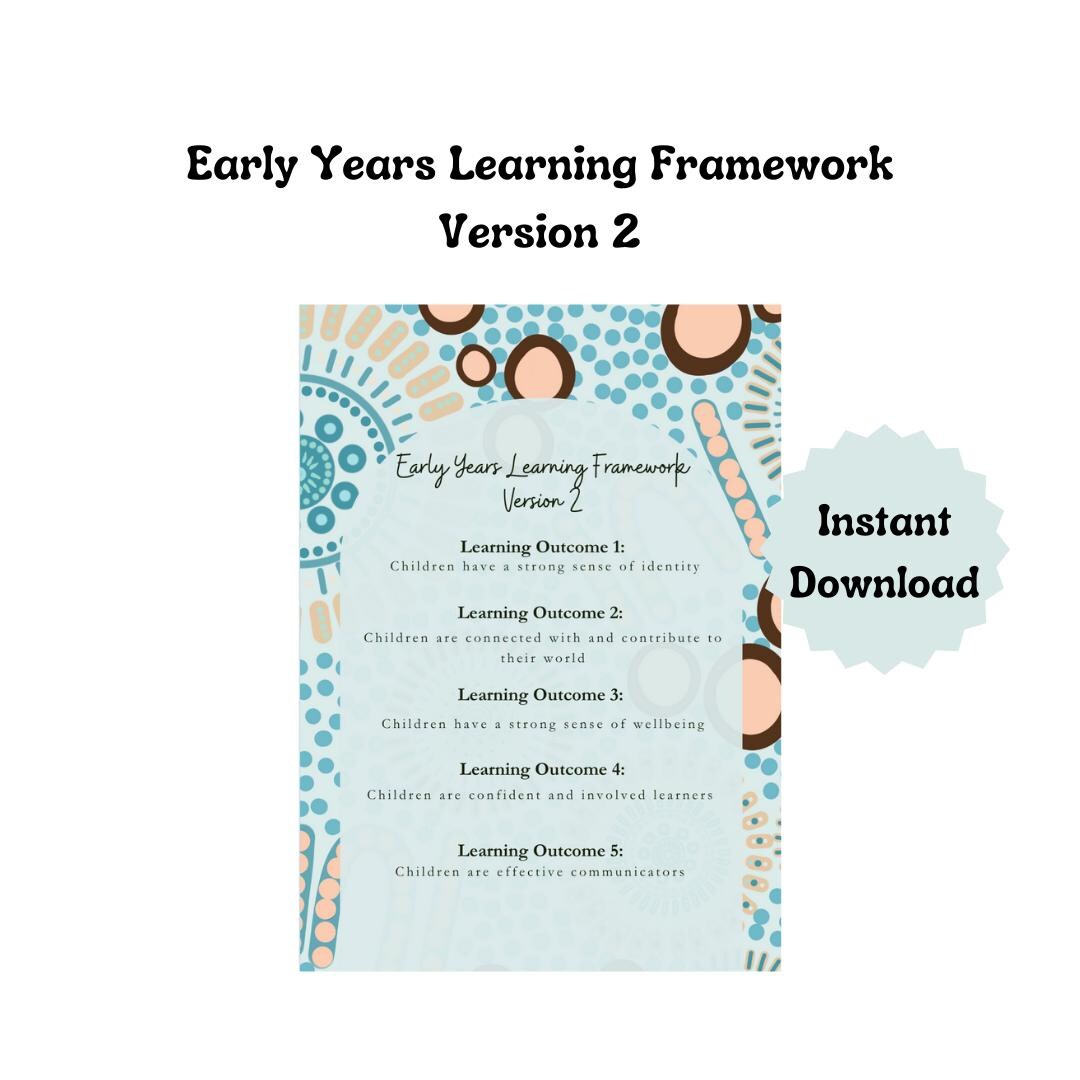 Early Years Learning Framework V2 EYLF Version 2 Digital Download ...