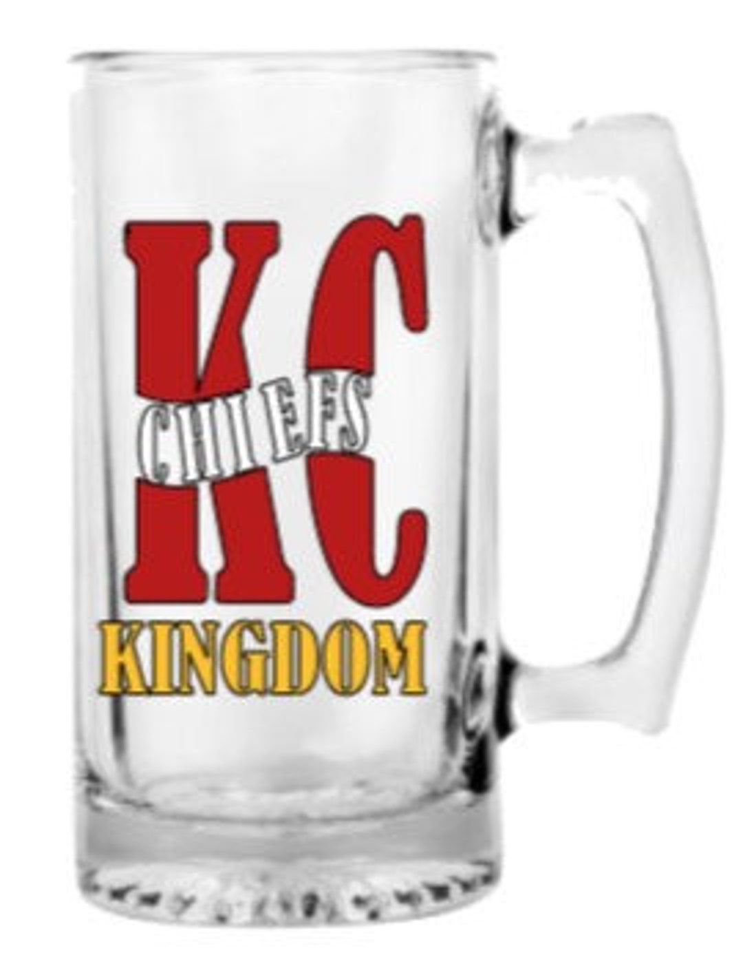 KC CHIEFS Beer Mug, Pilsner Beer Glass, Wine Glass, Drink Glass or ...