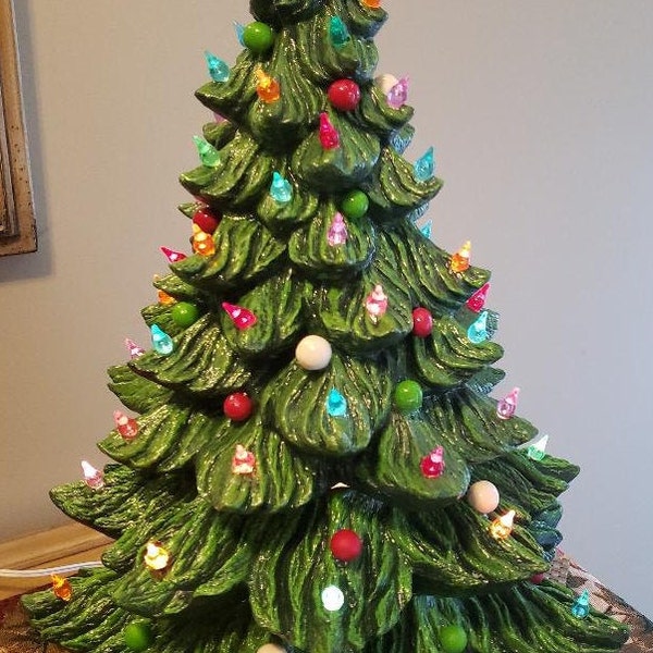 Extra Large Ceramic Christmas Tree - Etsy