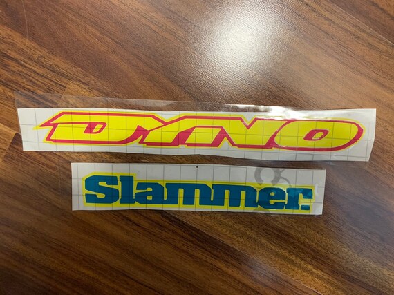 Dyno Custom Bike Decals Slammer Performance Bike Stickers | Etsy