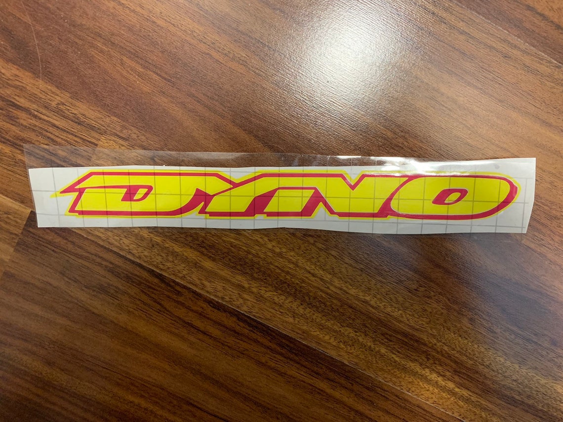 Dyno Custom Bike Decals, Slammer, Performance, Bike Stickers - Etsy