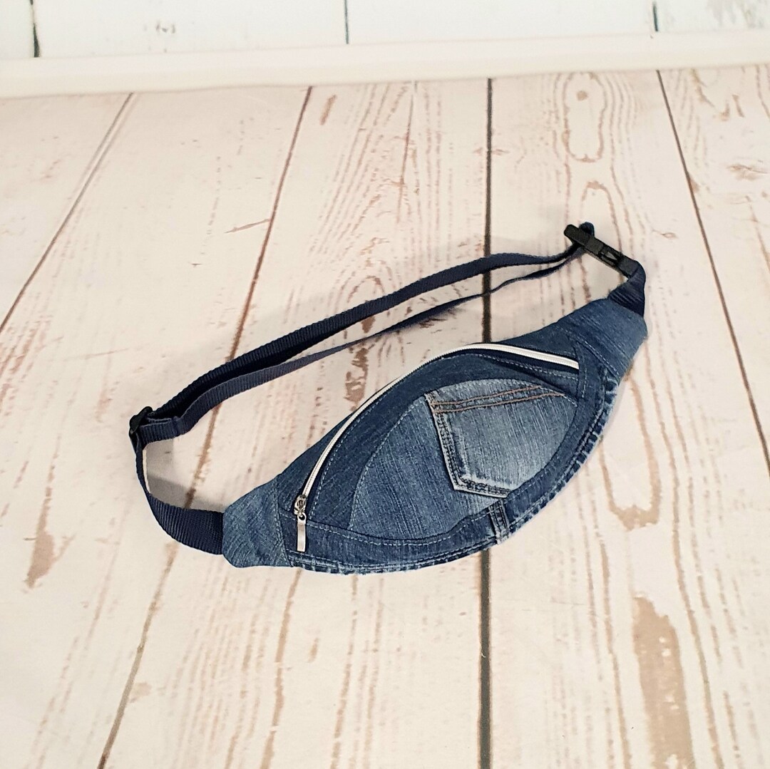 Fanny Pack Jeans Upcycling Bag Made of Jeans - Etsy