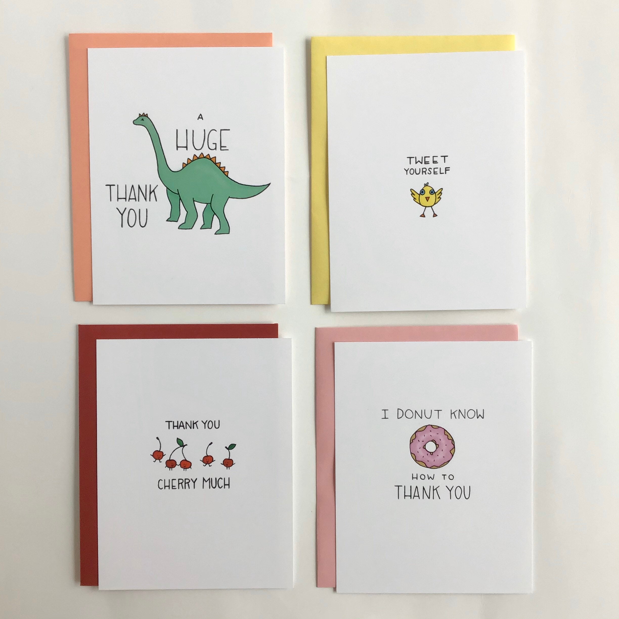 Pun Cards! Thank You Bundle - Etsy